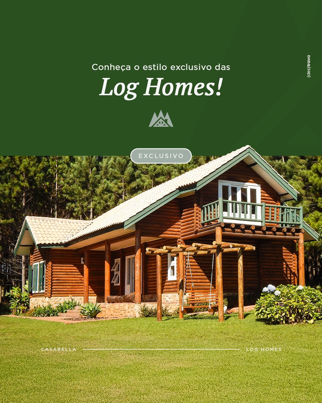Casabella Log Homes - Casas de Madeira Premium e Sustentáveis